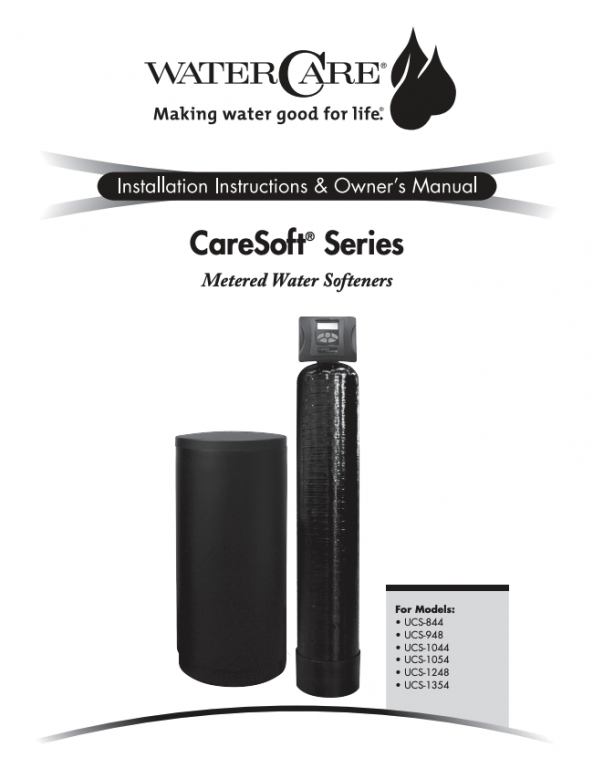Passaic Bergen Water Softening - PDF manuals for Fleck, Avantapure ...